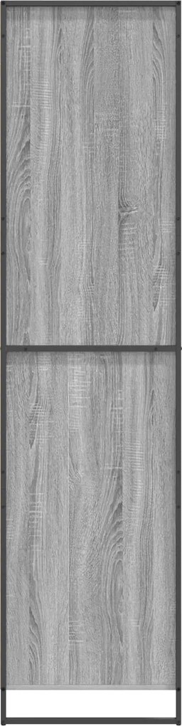 Skříň Šedá Sonoma 50 x 50 x 200 cm Kompozitní dřevo 3403019