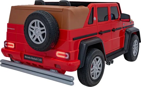 Elektrické autíčko Mercedes Benz MAYBACH G650 červené