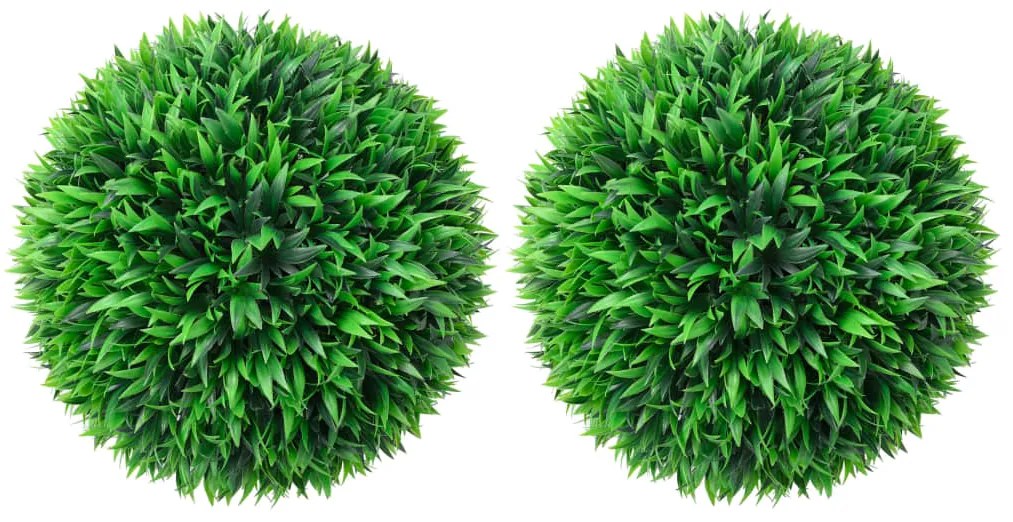Umělé buxus koule 2 ks 38 cm 315474