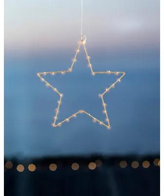 Svítící hvězda Liva Star Gold 30 cm Sirius