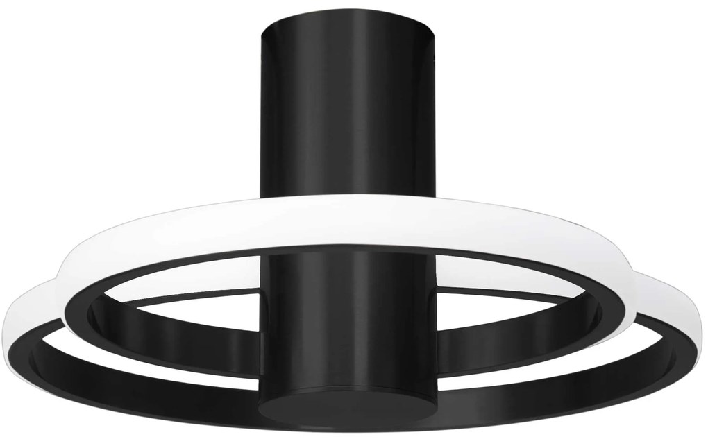 Toolight Toolight, LED stropní svítidlo 22W APP1401-CW, černá, OSW-00959