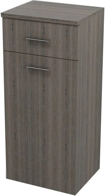 AQUALINE ZOJA/KERAMIA FRESH skříňka spodní s košem 35x78x29cm,mali wenge ( 50262 )