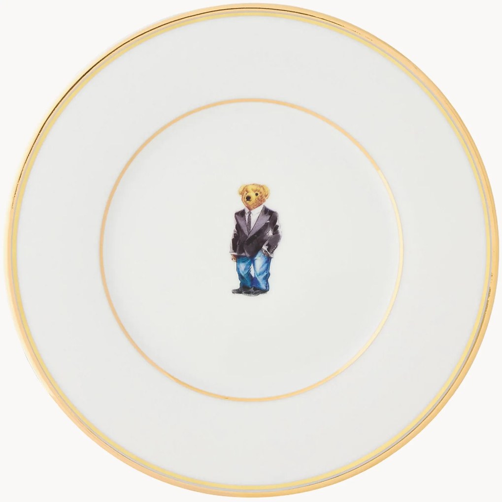Sada porcelánových mělkých talířů Wilshire, 4 díly