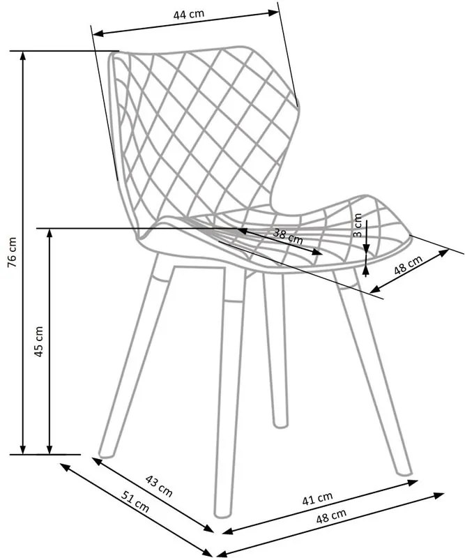 Jídelní židle K-277