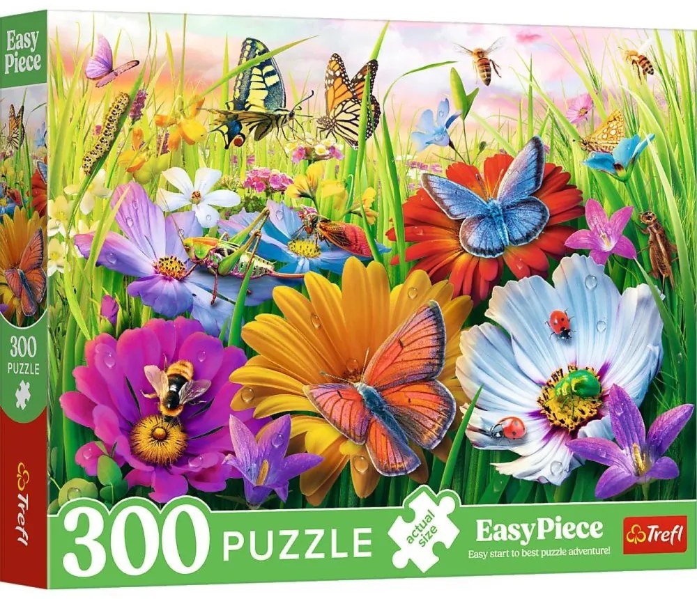 Trefl Puzzle Hmyz na louce 300dílků 60x40cm