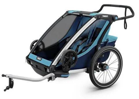 Dětský vozík za kolo Thule Chariot CTS Cross2, Modrá