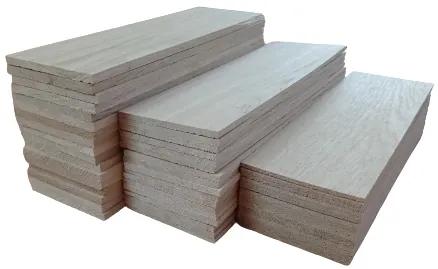 DUB 3D - 250 x 80 x 2 , 4 a 6 mm (0,02 m²) - dřevěný obklad