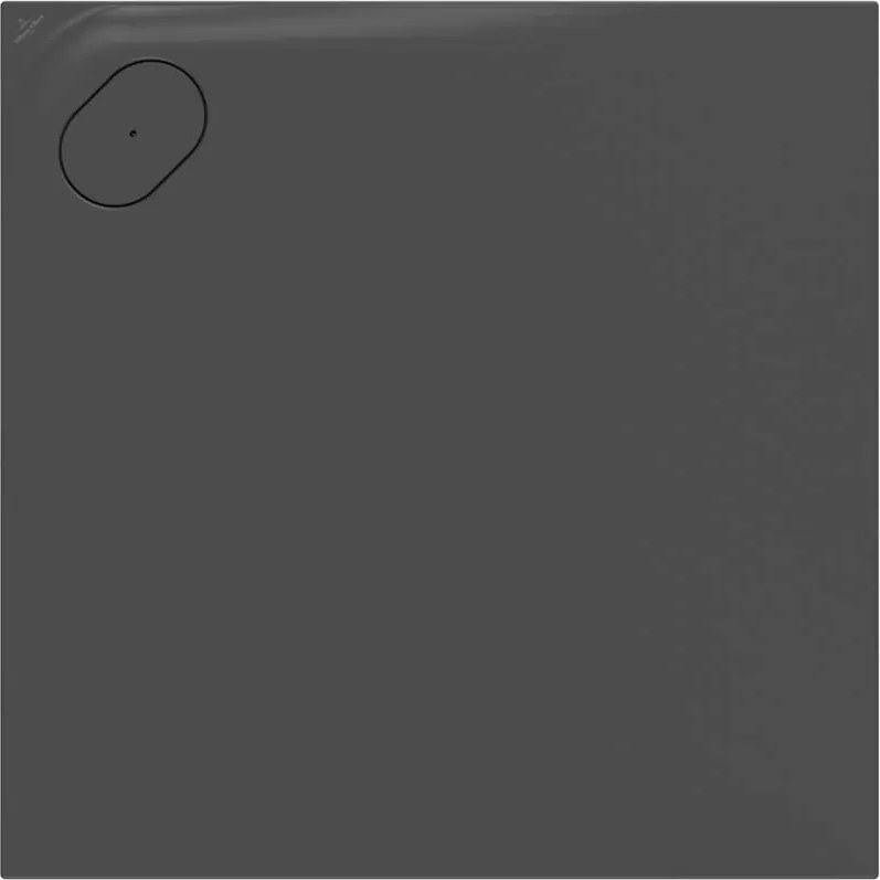 Villeroy & Boch Ecora - Sprchová vanička, 100x100 cm, Antracit UDA1010ERA1CV-1S