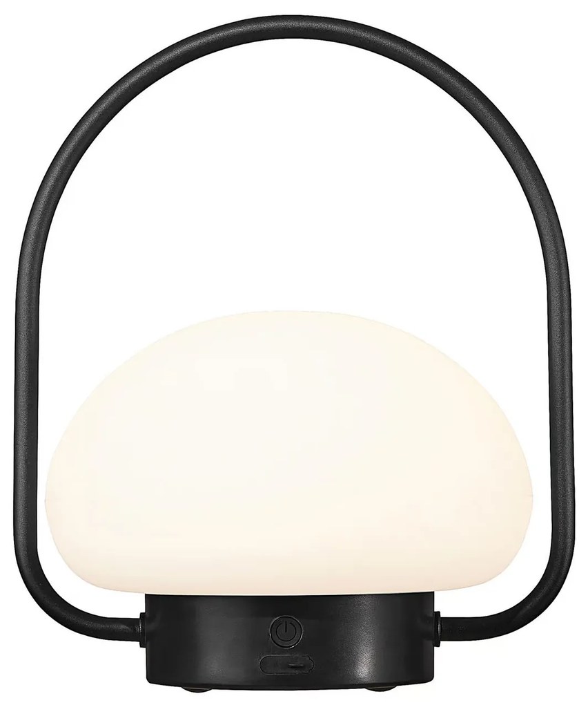Černá přenosná LED lampa Sponge To Go 4,8W  - Nordlux