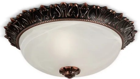 Brilagi - Stropní svítidlo FRESCO 2xE27/40W/230V pr. 30 cm bronzová
