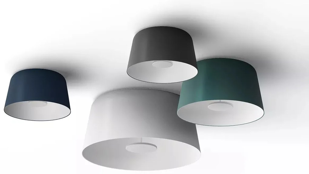 Linea Lihgt CA051DWHWDI Delfi_S, moderní stropní svítidlo, 13W LED 3000K, bílá, průměr 35cm