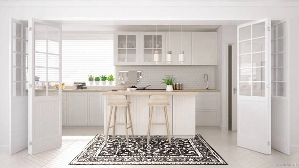 Berfin Dywany, Kusový koberec Alfa New 7206 Brown, 120x180, hnědá, ložnice