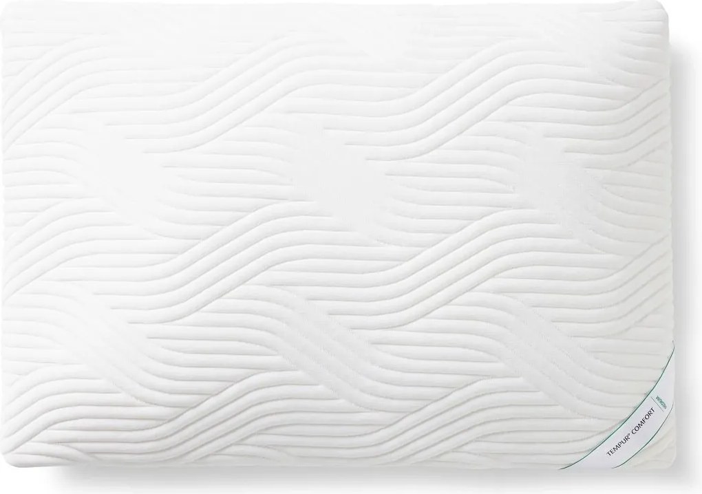 Polštář poskytující oporu v libovolných polohách spánku TEMPUR® Comfort Medium 2.0, 70x50 cm + povlak na polštář zdarma