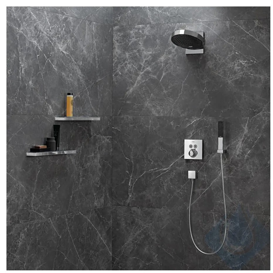 Hansgrohe Rainfinity, sprchový set 100 1jet s hadicí 1600 mm, chromová, HAN-26856000