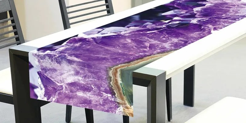 Běhoun na stůl Amethyst TS-015 - 40 x 140 cm