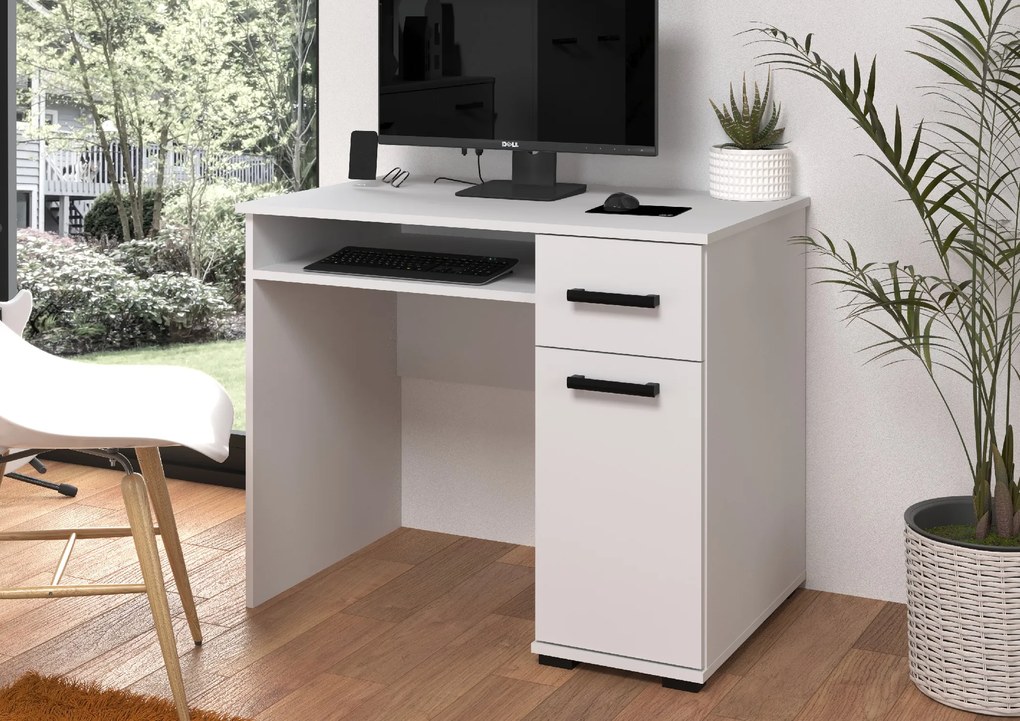 ADRK Furniture Frazio Psací stůl ADRK-DE-FRA-105-W