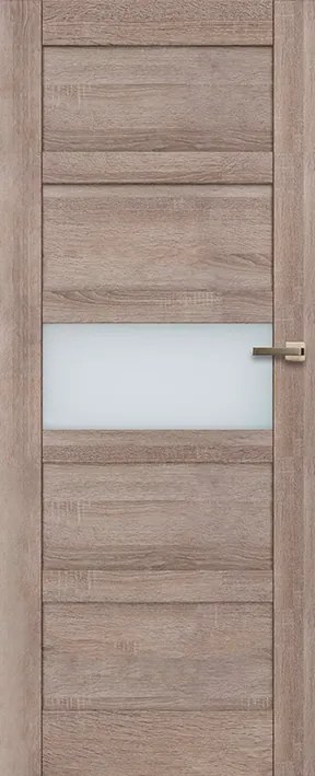 Interiérové dveře vasco doors BRAGA model A Průchozí rozměr: 70 x 197 cm, Orientace dveří: Levé dveře, Dekor: Bílá