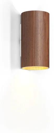 Wever Ducré 300220WN0 Ray mini 1.0 PAR16, oválné nástěnné svítidlo ze dřeva, 1x35W GU10, výška 11,5cm