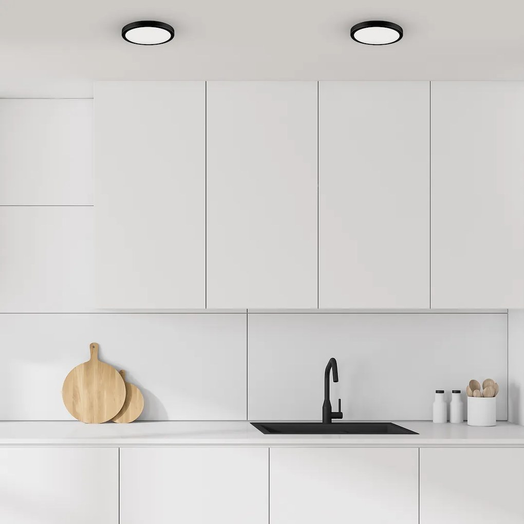Stropní LED svítidlo Vera, 1x LED 24w, 4000k, b