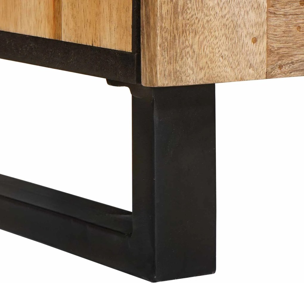 Servírovací skříň 2 ks 60 x 33 x 75 cm Masivní mangové dřevo 3310058