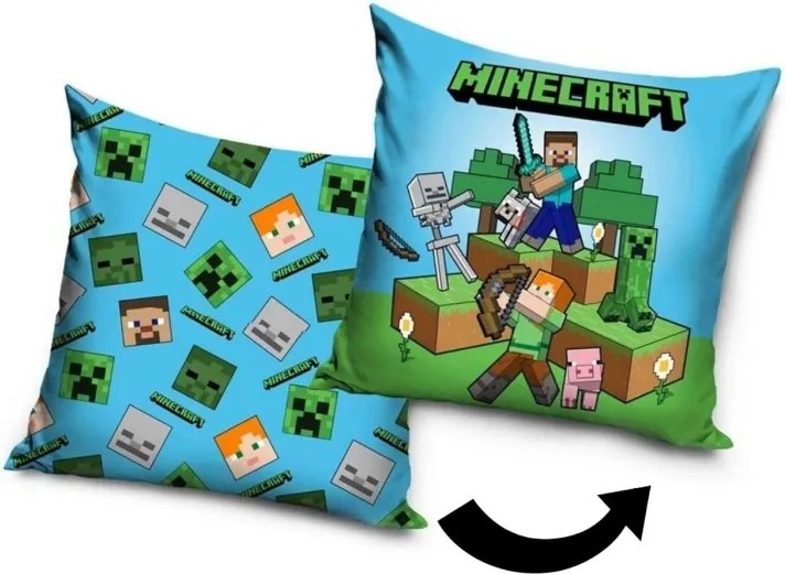 Carbotex Povlak Minecraft Adventure 40x40 cm