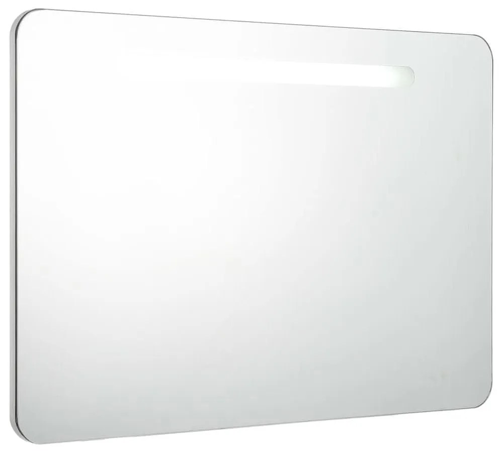 Petromila LED koupelnová skříňka se zrcadlem 80 x 9,5 x 55 cm