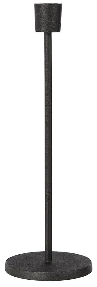 HIGHLIGHT Svícen na dlouhou svíčku 30 cm - černá