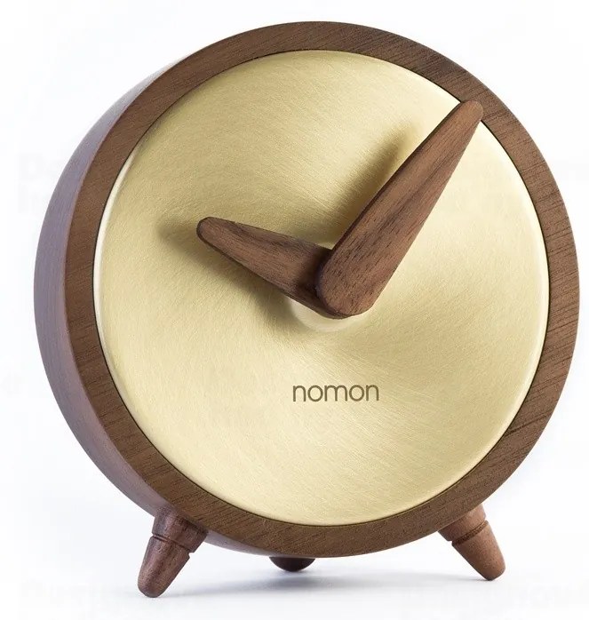 Nomon Atomo Gold 10cm podlahové hodiny