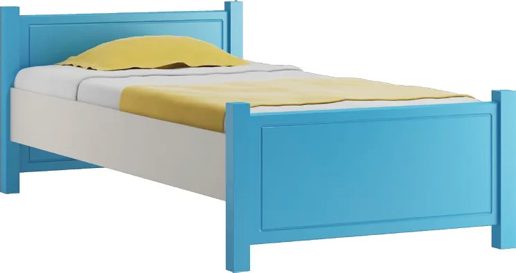 ImportWorld Dětská dřevěná postel Carter, 90x200cm (Barva: Zelená)