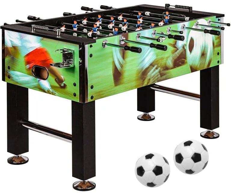 GamesPlanet Profi fotbálek Leeds, 140x73x87 cm, sv. motiv