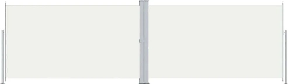 Zatahovací boční markýza krémová 180 x 600 cm 318001