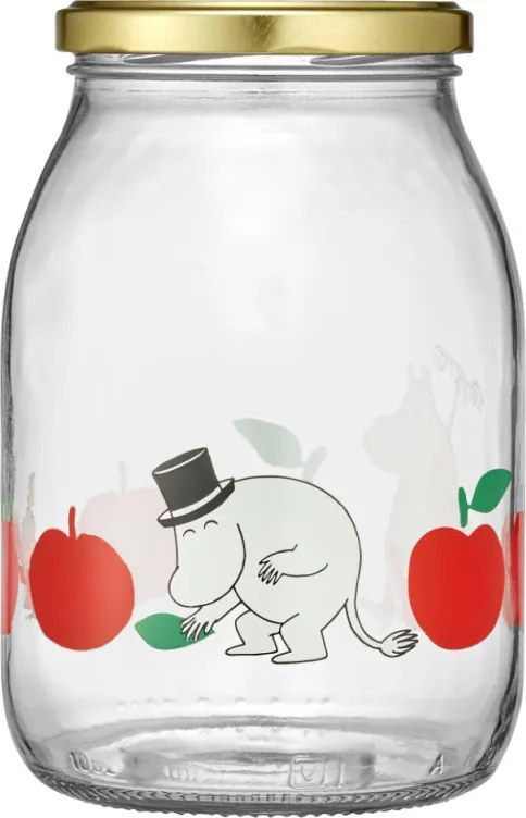 Zavařovací sklenice Moomin Joyful Apples 1l