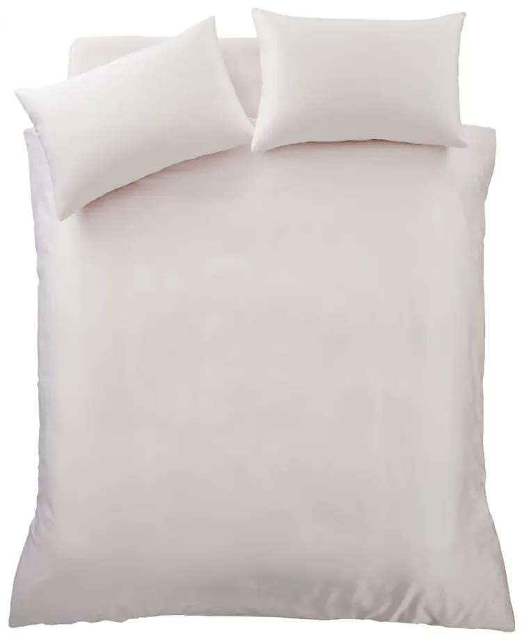 Růžové povlečení na jednolůžko 135x200 cm Silky Soft - Catherine Lansfield Biano.cz