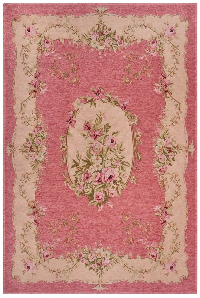 Hanse Home, Kusový koberec Gobelin 105863 Pink Cream, 60x90, růžová, ložnice