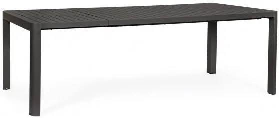 BIZZOTTO Rozkládací zahradní stůl KIPLIN 180/240x100 cm antracit 0663469