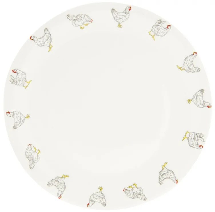 Jidelní talíř Lucky Chicken – 28x2 cm