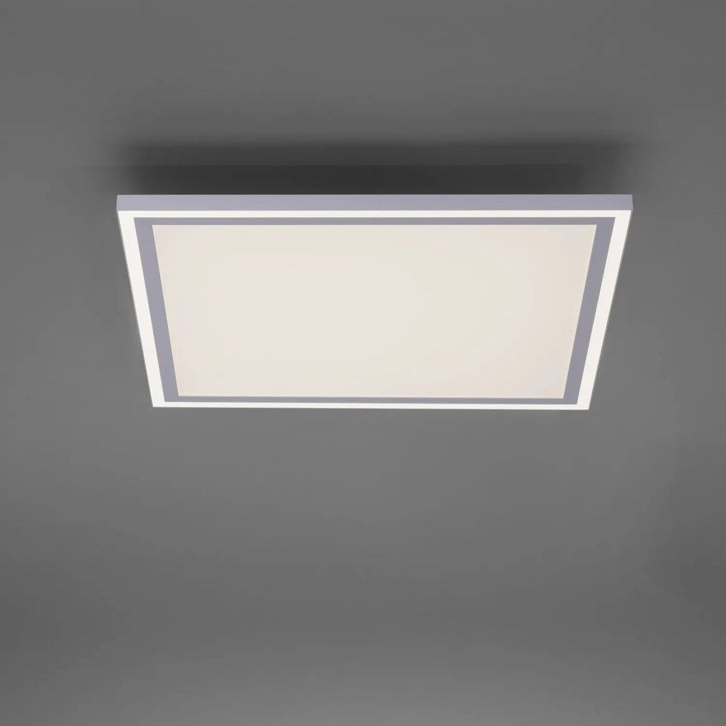 Just Light. Stropní LED svítidlo Edging, 2700-5000K, bílá, 46,4 x 46,4 cm