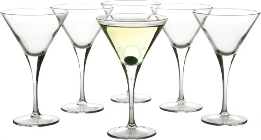 Sklenice Vertigo na martini - Sada 6 ks