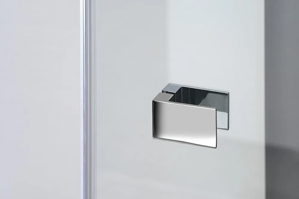 Polysan FORTIS LINE sprchové dveře do niky trojdílné 1400mm, čiré sklo, levé FL1514L