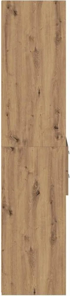 Vysoký bufet Artisanový dub 40 x 42,5 x 185 cm Kompozitní dřevo 3402636