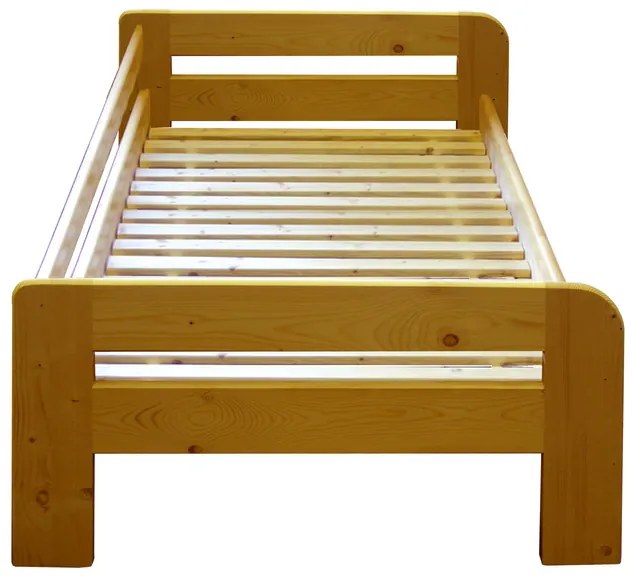 postel, jednolůžko GaMi Sendy, 80x200 cm, smrk
