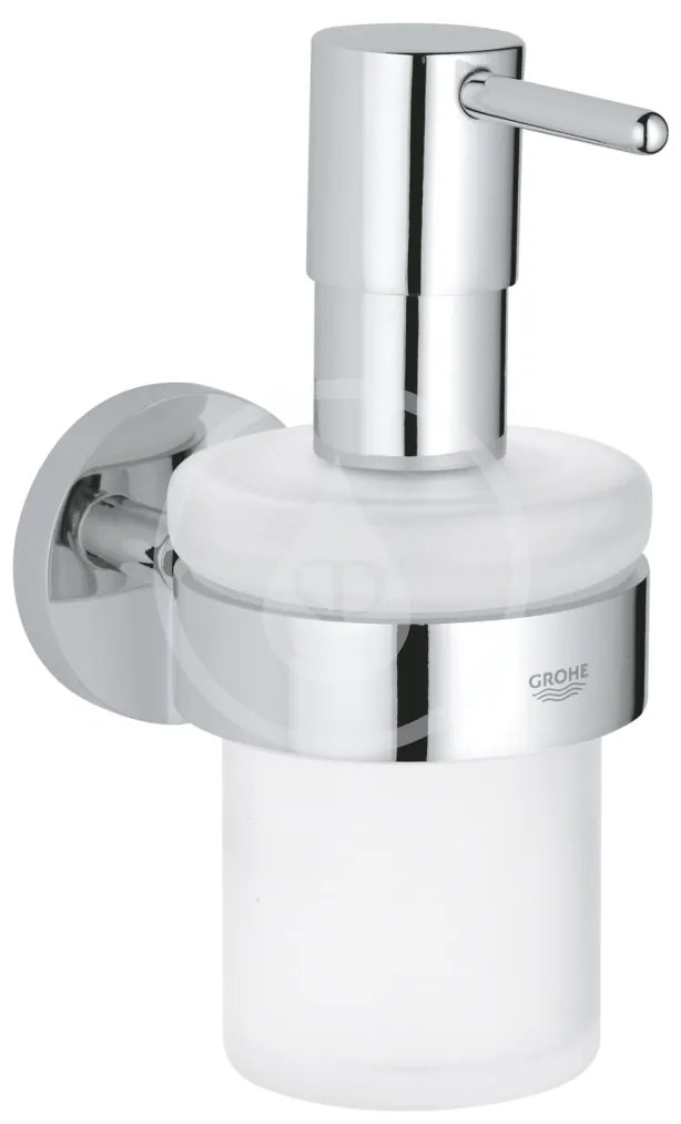 GROHE - Essentials Dávkovač tekutého mýdla s držákem, chrom 40448001