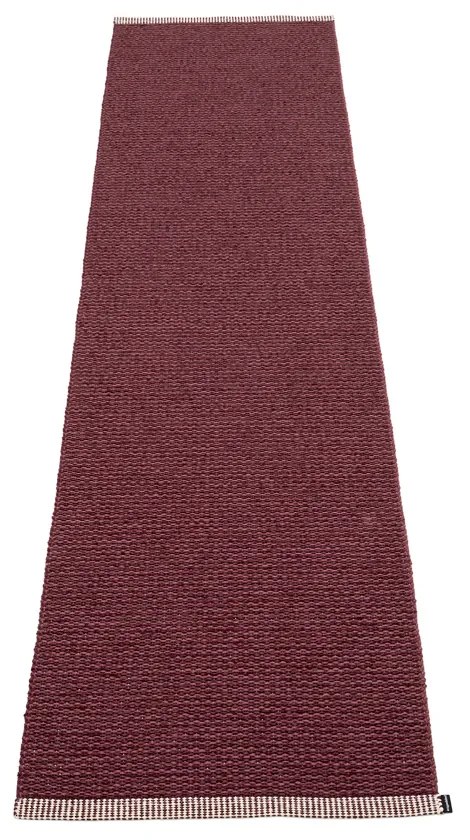 Vinylový koberec Pappelina MONO Zinfandel/Rose Taupe Velikost pappelina: 60x250 cm