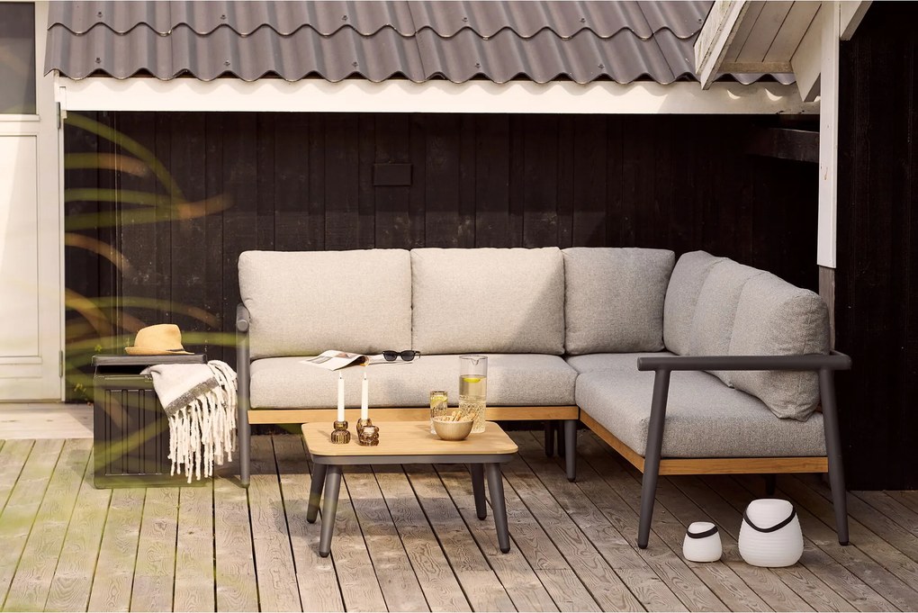 House Nordic Zahradní LED lampa DERRY 20x21cm bílá 7950004