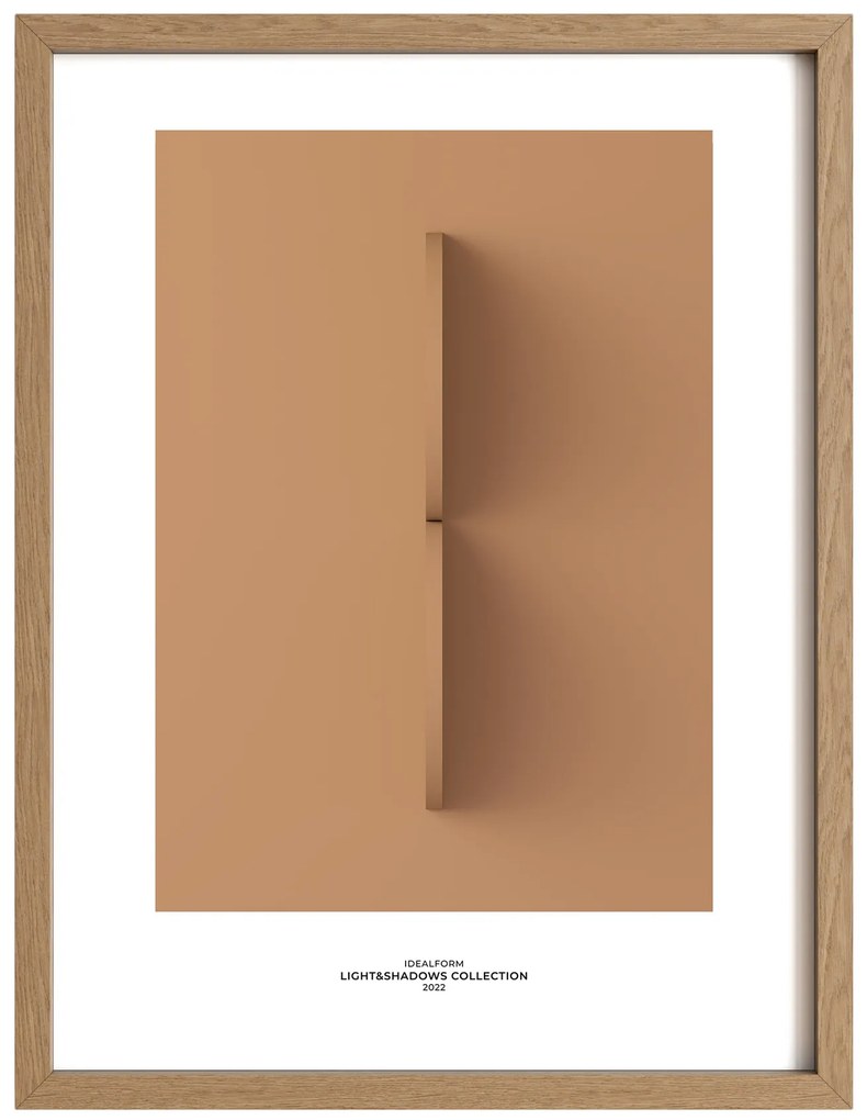 Idealform Poster no. 8 Arched shapes Barva: Smokey taupe, Velikost: 300x400 mm