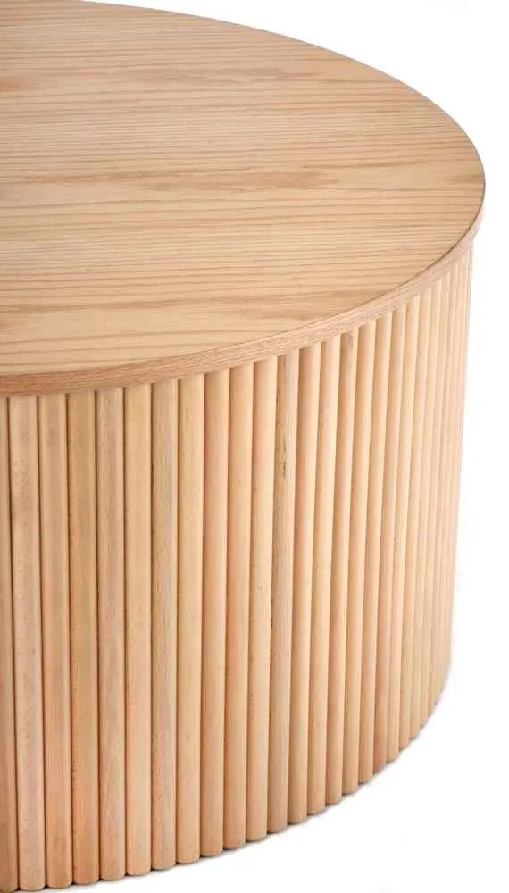 Konferenční stolek Woody, přírodní dřevo