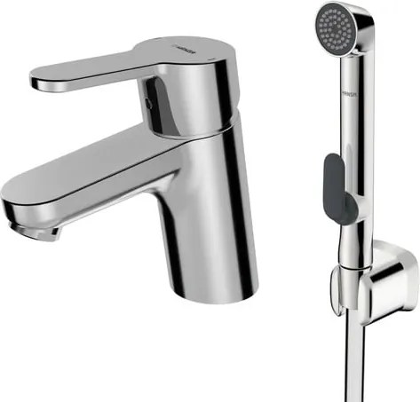 Hansa Primo umyvadlová baterie s bidetovou sprškou chrom 49462203
