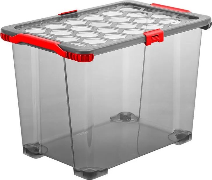 Úložný box vodotěsný EVO TOTAL s kolečky, 65 l