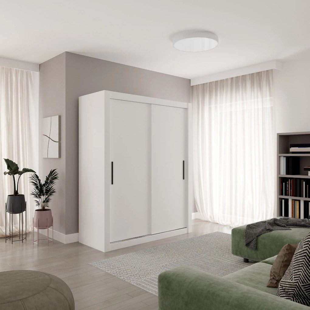 ADRK Furniture Posuvná skříň MODI 160 ADRK-SW-MDI-160-W