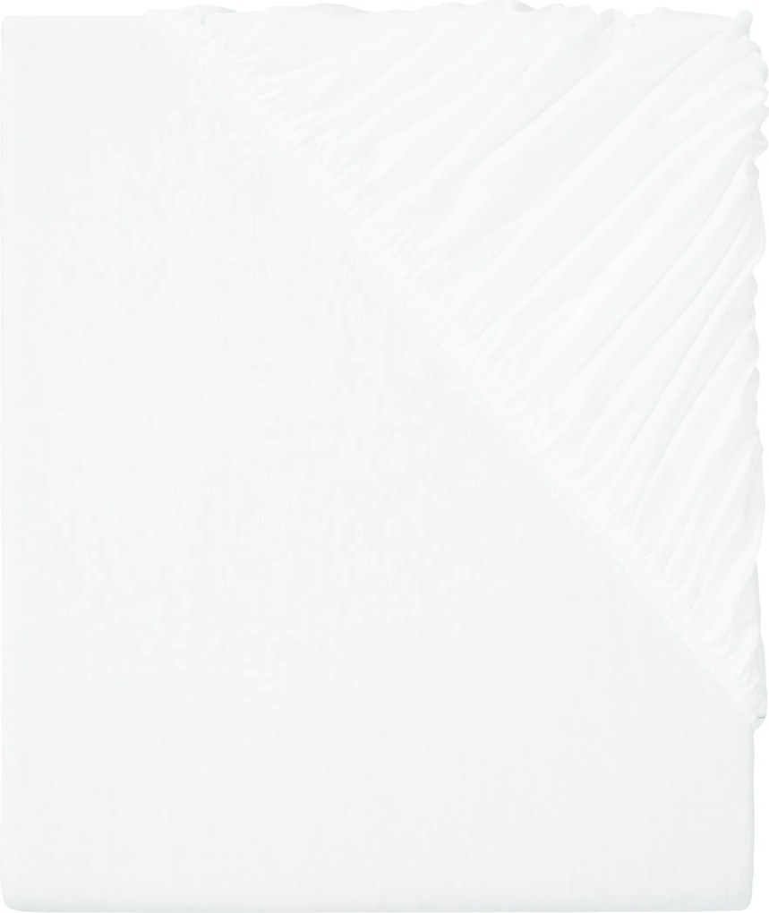 Livarno home Žerzejové napínací prostěradlo Modal, 140-160 x 200 cm (bílá)
